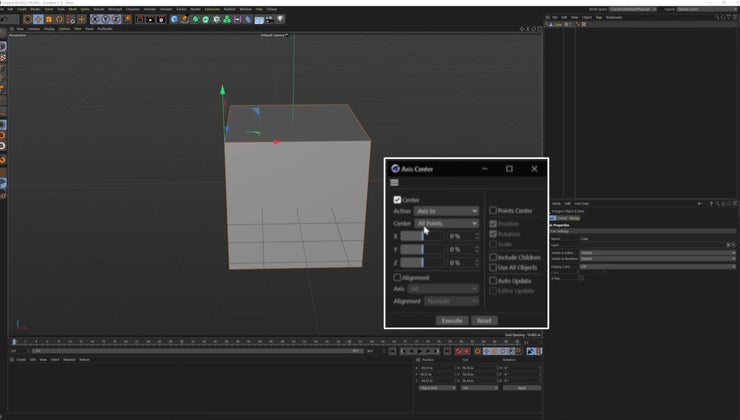 Center Axis Tool and Axis Modification Basics | PRO EDU