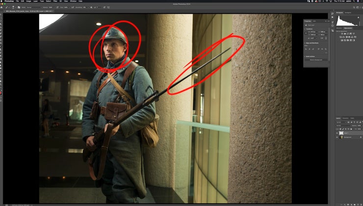 French Soldiers - Shoot Overview & Retouching Plan | PRO EDU