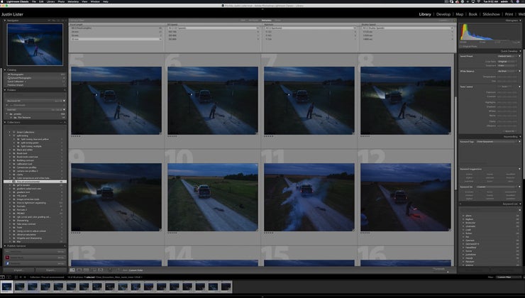 Organizing The Workspace In Lightroom | workflow creation