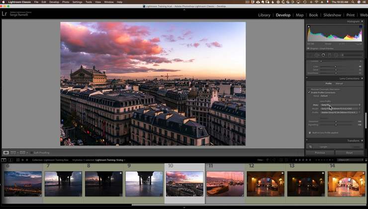LR Classic 27 Lens Corrections Panel | PRO EDU Photography