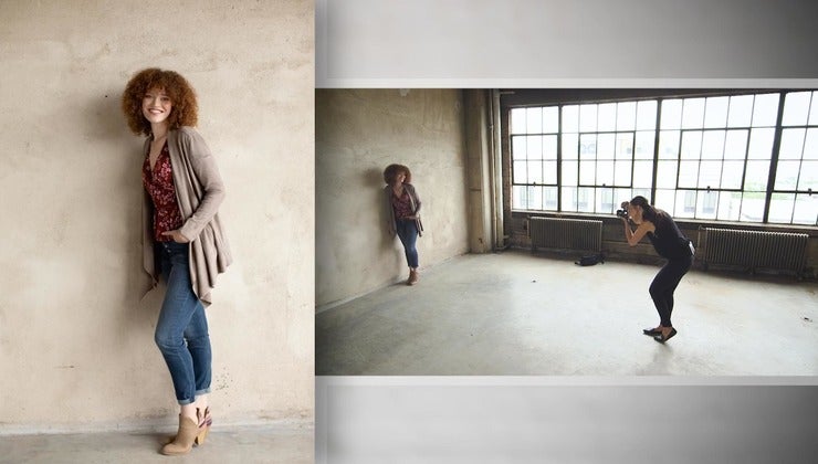 Style model for a commercial shoot |Commerical shot styling