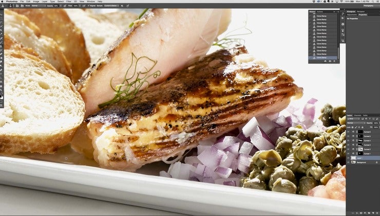 Retouching Salmon | PRO EDU Photographer | PRO EDU