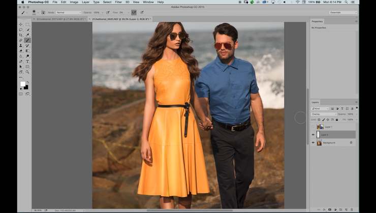 When Were Blending Modes Added To Photoshop Retouching