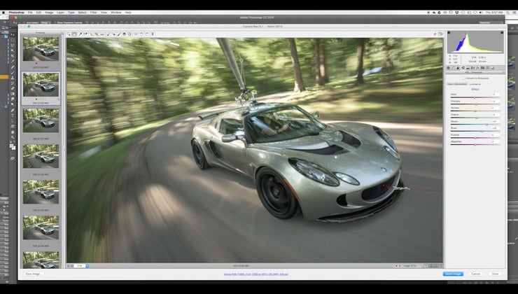 Retouching session for the rig shots | PRO EDU Tutorial