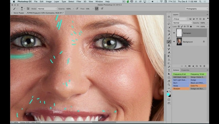 Faces Commercial Headshots Analyzing the Image | PRO EDU