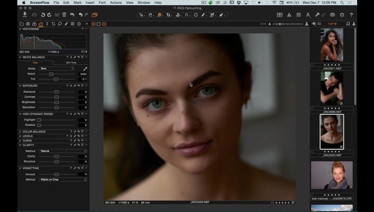 Analyzing the Image for Headshot and Portrait Retouching