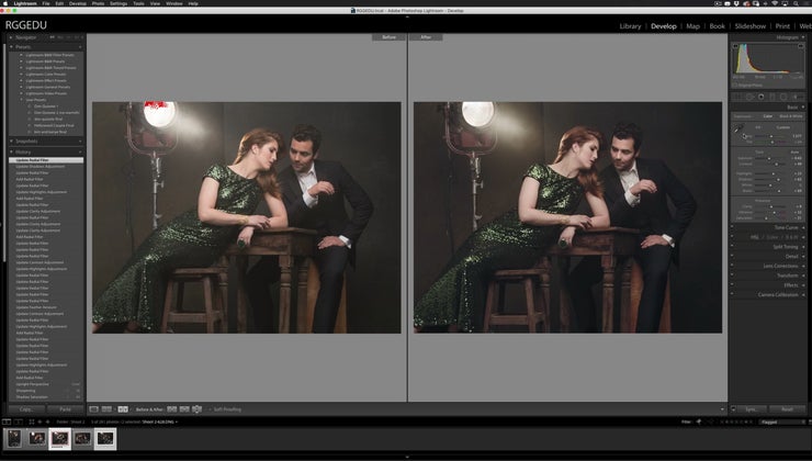 advanced dramatic portrait retouching workflow | Pro Edu