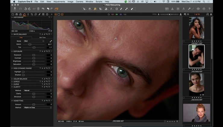 Mens Images Analyzing Image | PRO EDU Photography Education