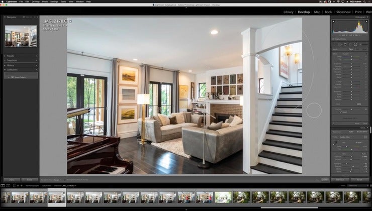 Parlor Room - Lightroom RAW Adjustments shoot | PRO EDU