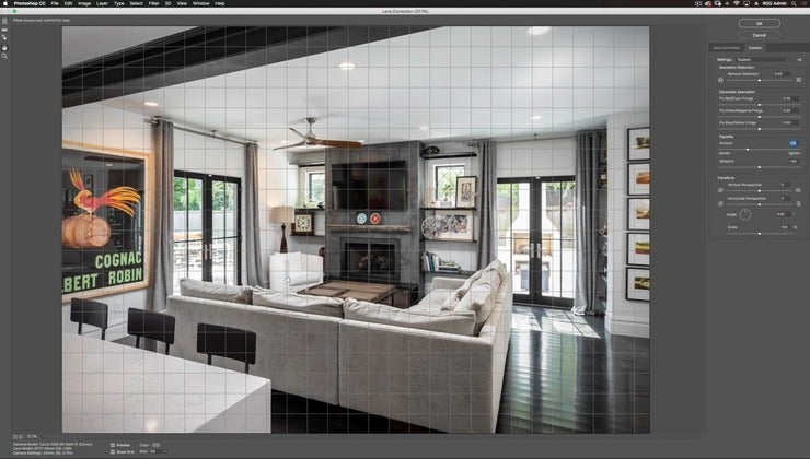 Living Room - Photoshop Compositing shoot | PRO EDU