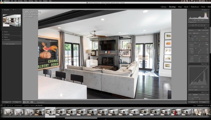 Living Room - Lightroom RAW Adjustments shoot | PRO EDU