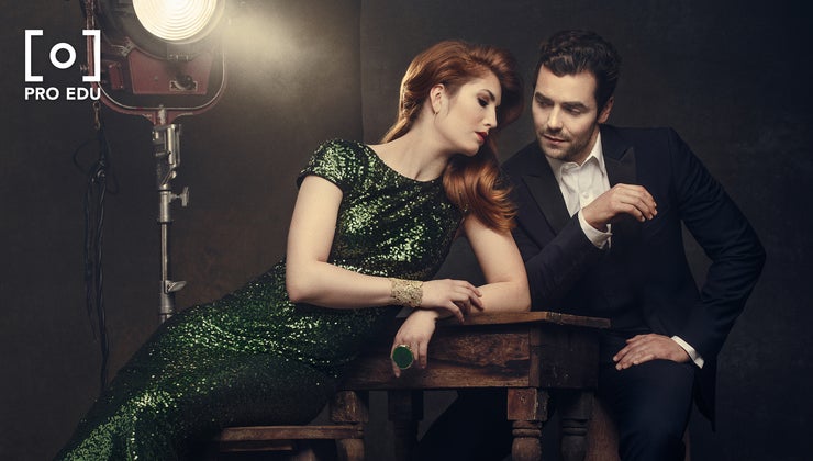 The Dramatic Portraiture - Lighting, Styling & Retouching