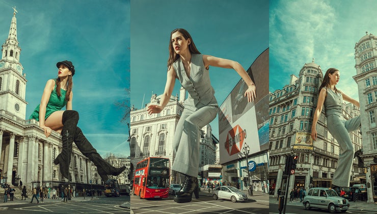 4 GIANT compositions in Adobe Photoshop | PRO EDU Tutorial