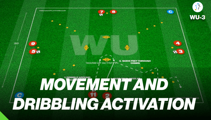 Quick Movement and Dribbling Skills! | Warm Up (WU-3)