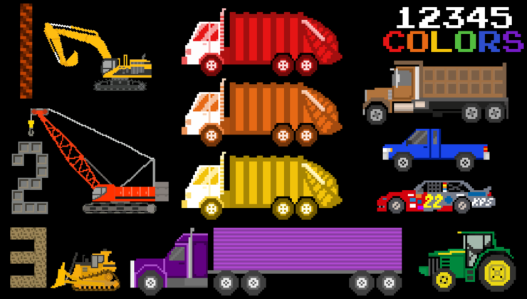 Educational Vehicles Volume 1 | The Kids' Picture Show