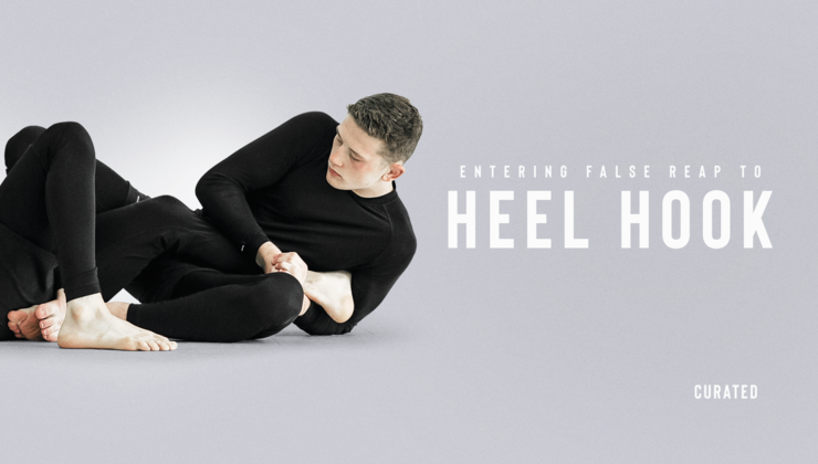 Entering the False Reap Position from Top to Heel Hook