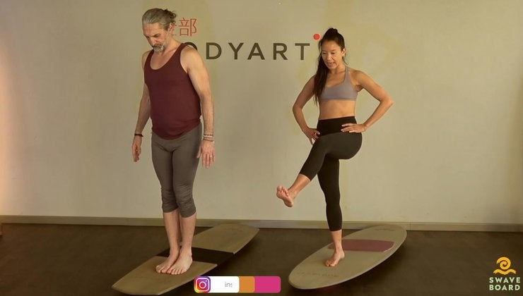 BODYART Swave Board: Lower Body Training