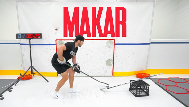 Cale Makar Stickhandling Session | Hockey Training