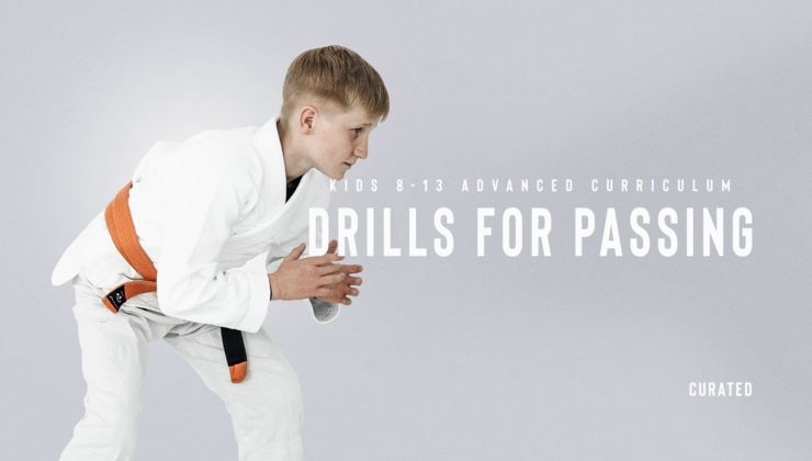 Drills for Guard Passing (Kids 8-13 Curriculum)