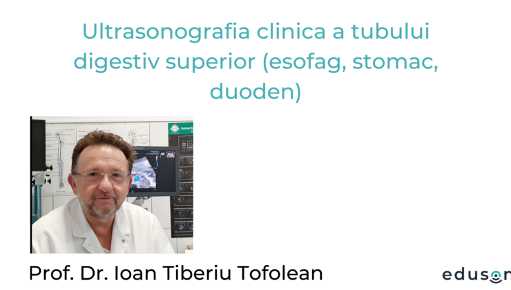 Deschidere webinar Ultrasonografia clinica a tubului digestiv superior ...