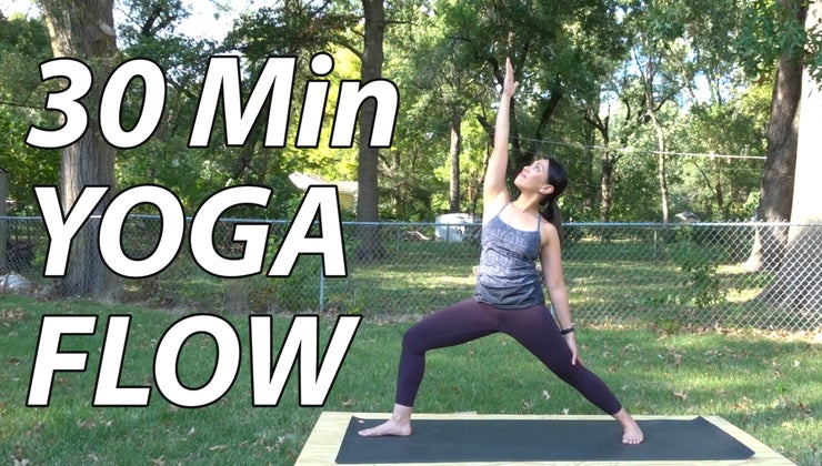 Yoga Basics: Foundations of Vinyasa Flow | 30 Min Yoga Clas | Yoga ...