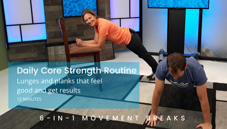 Daily Core Strengthening | 6-in-1 Movement Breaks
