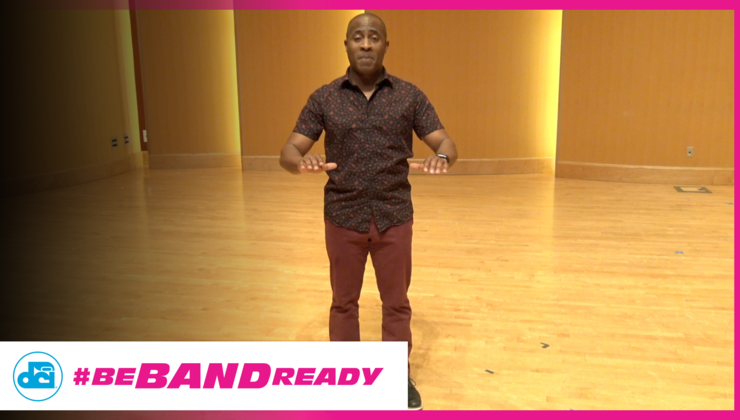 DCI #BeBandReady_ Drum Major and Conductor Stance