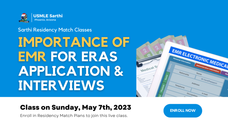 Using EMR knowledge for a successful match | USMLESarthi