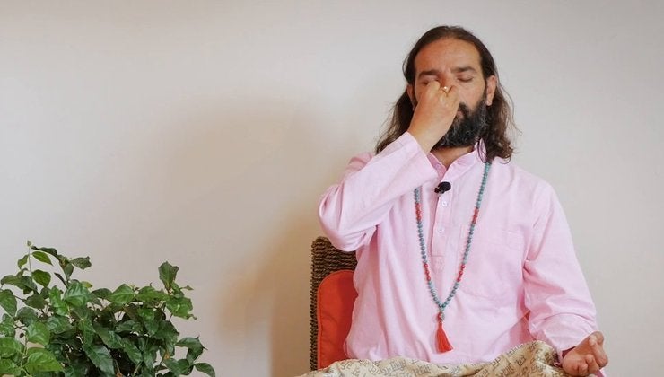 Pranayama Chandra Bhedi Lunar Breath Akhanda Yoga Online