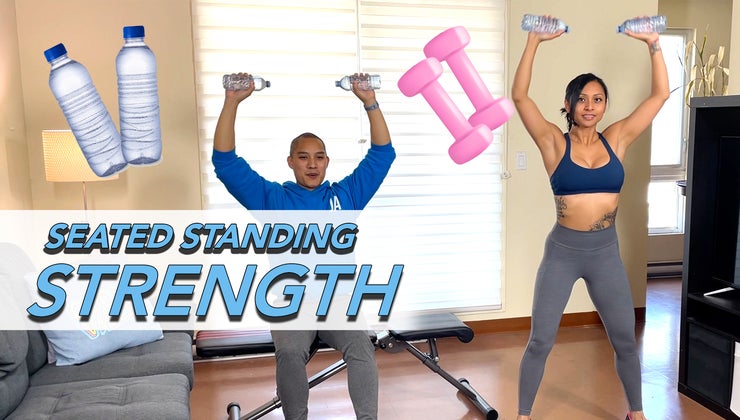 Seated/Standing Strength | Justin Agustin Workouts