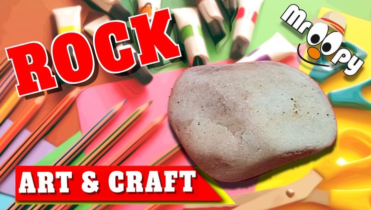 Art and Craft - Learn How To Make a Rock Creation
