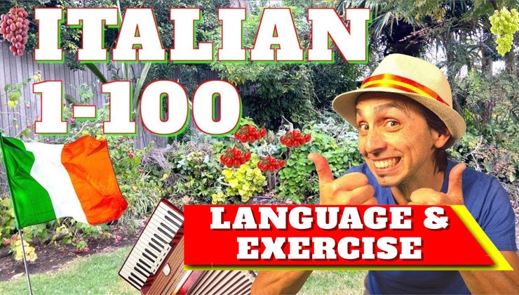 Counting Numbers and Exercise from 1 to 100 in Italian
