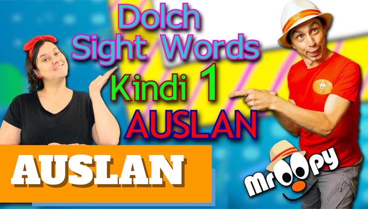 Dolch Sight Words with Auslan, Australian Sign Language.