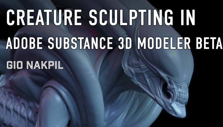 Creature Sculpting in Adobe Substance 3D Modeler Beta