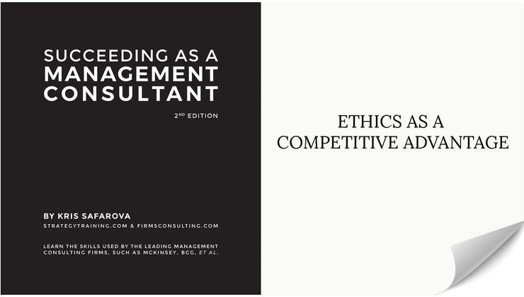 003 SAAMC Ethics as a Competitive Advantage | StrategyTraining.com