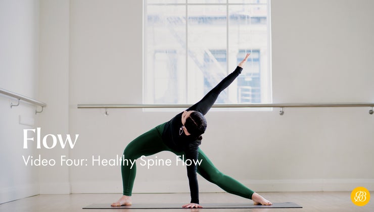 Flow #4 - Healthy Spine Flow | Barre Base Anywhere