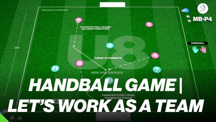 Handball - Let's Work As A Team | Mini Ballers P4