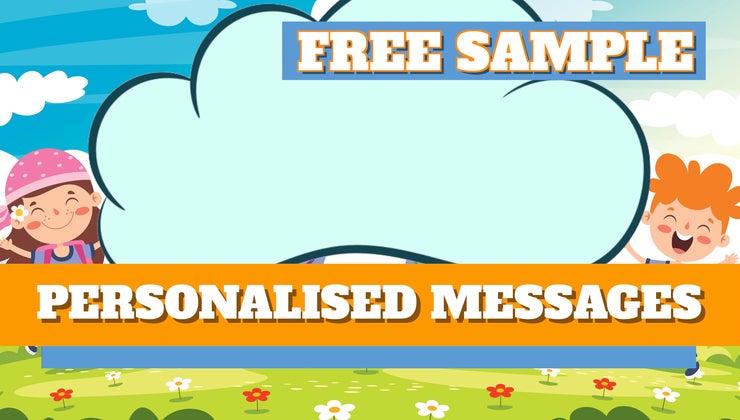 PERSONAL KIDS MESSAGES FREE SAMPLE- Education For Kids