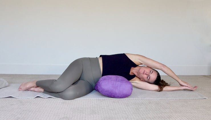 Relaxing Yin Yoga With A Bolster (35 Minute Video)