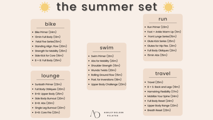 Summer Set Program Guide