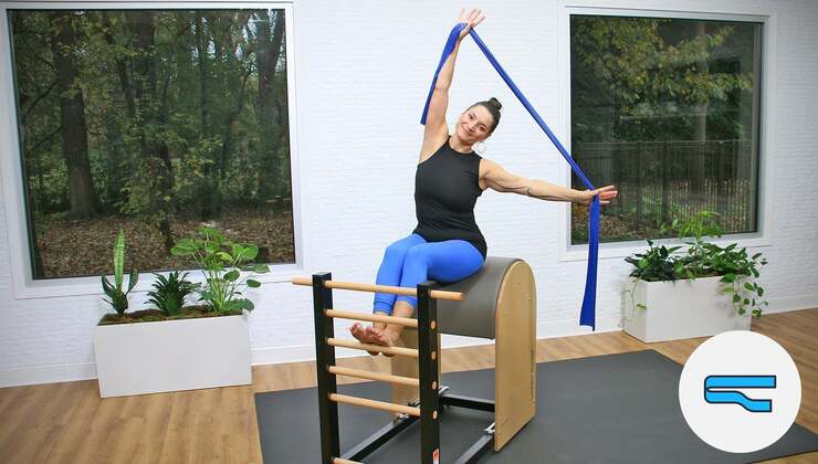 BA006 - Beginner Ladder Barrel and Barre Workout