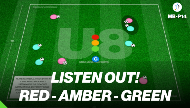 Red, Amber, Green - Listen Out! | Mini Ballers P14