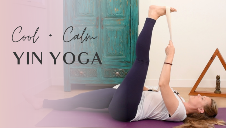 Cool + Calm | 40 min Yin Yoga for Summer | Yoga With Kristen