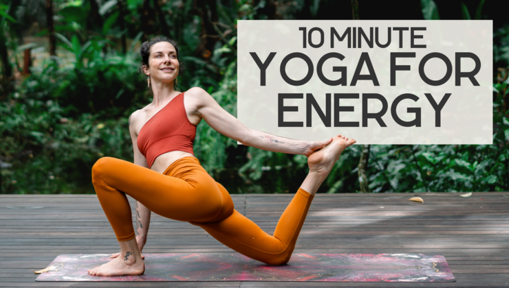10 Minute Yoga for Energy | CCY Studio