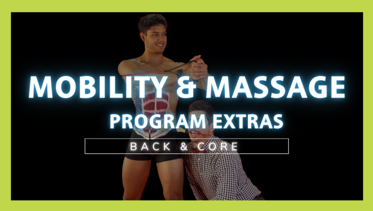 Back & Core Program Stretches & Massage
