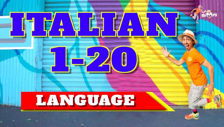 ITALIAN - Counting Numbers and Dancing from 1 to 20