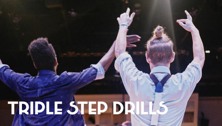 Triple step Drills with Tyedric and Viktor