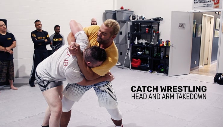 Catch Wrestling Techniques: Head And Arm Takedown | Budo Brothers TV