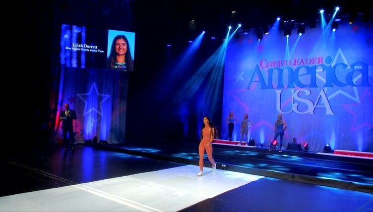 Miss Cheerleader America USA 2022 - Austin County Jr Teen USA - Lylah ...