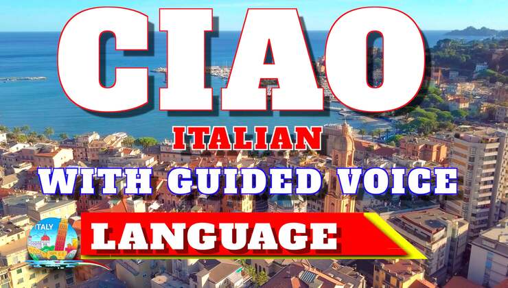 Ciao Song with Guided Voice in Italian Education For Kids